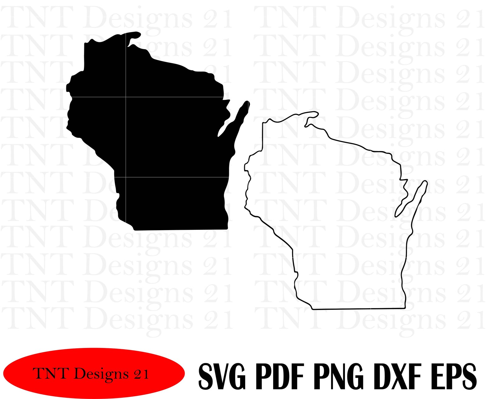 Wisconsin State Outline, Wisconsin, State of Wisconsin, State of WI SVG ...