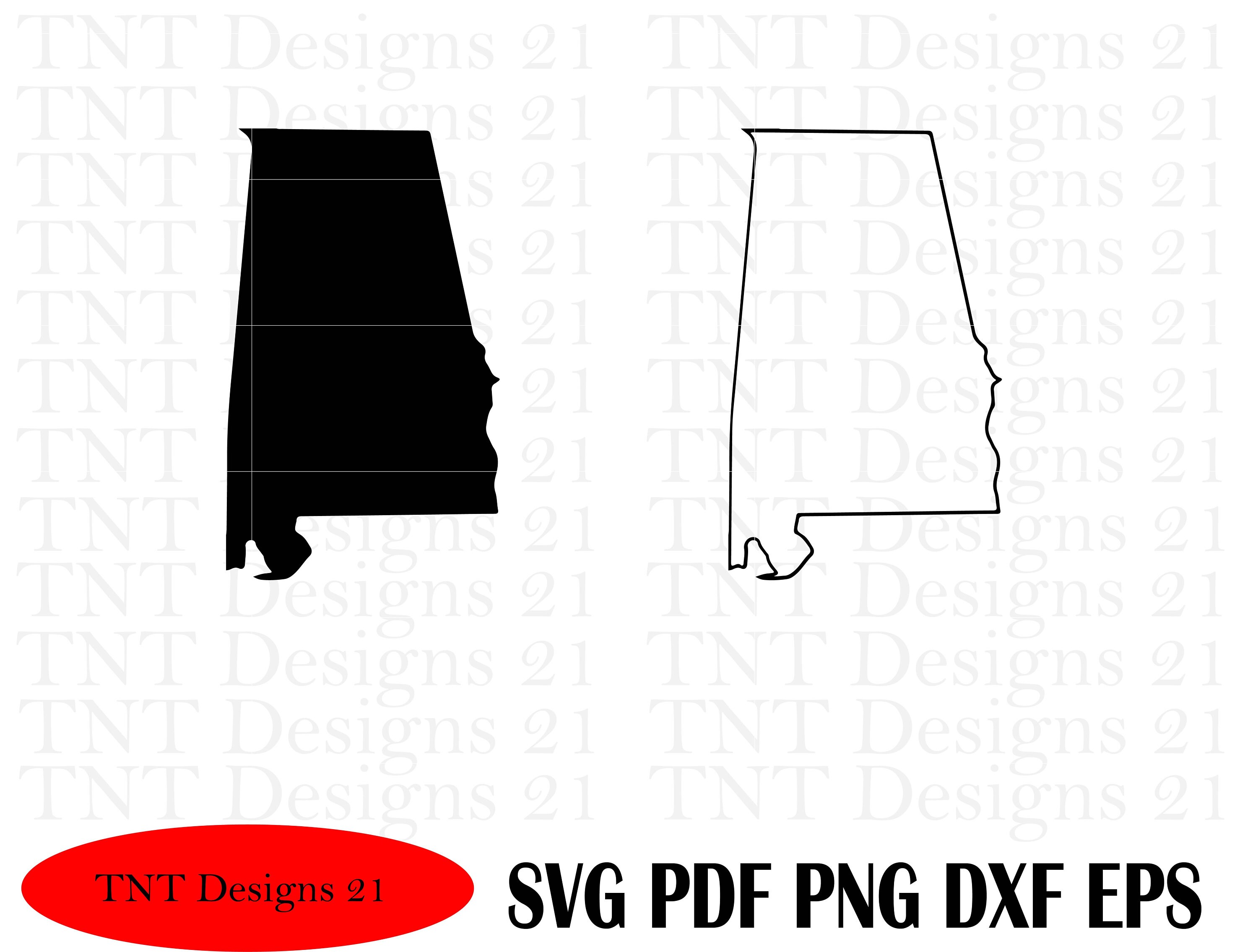 Alabama State Outline, Alabama, State of Alabama, State of AL SVG ...