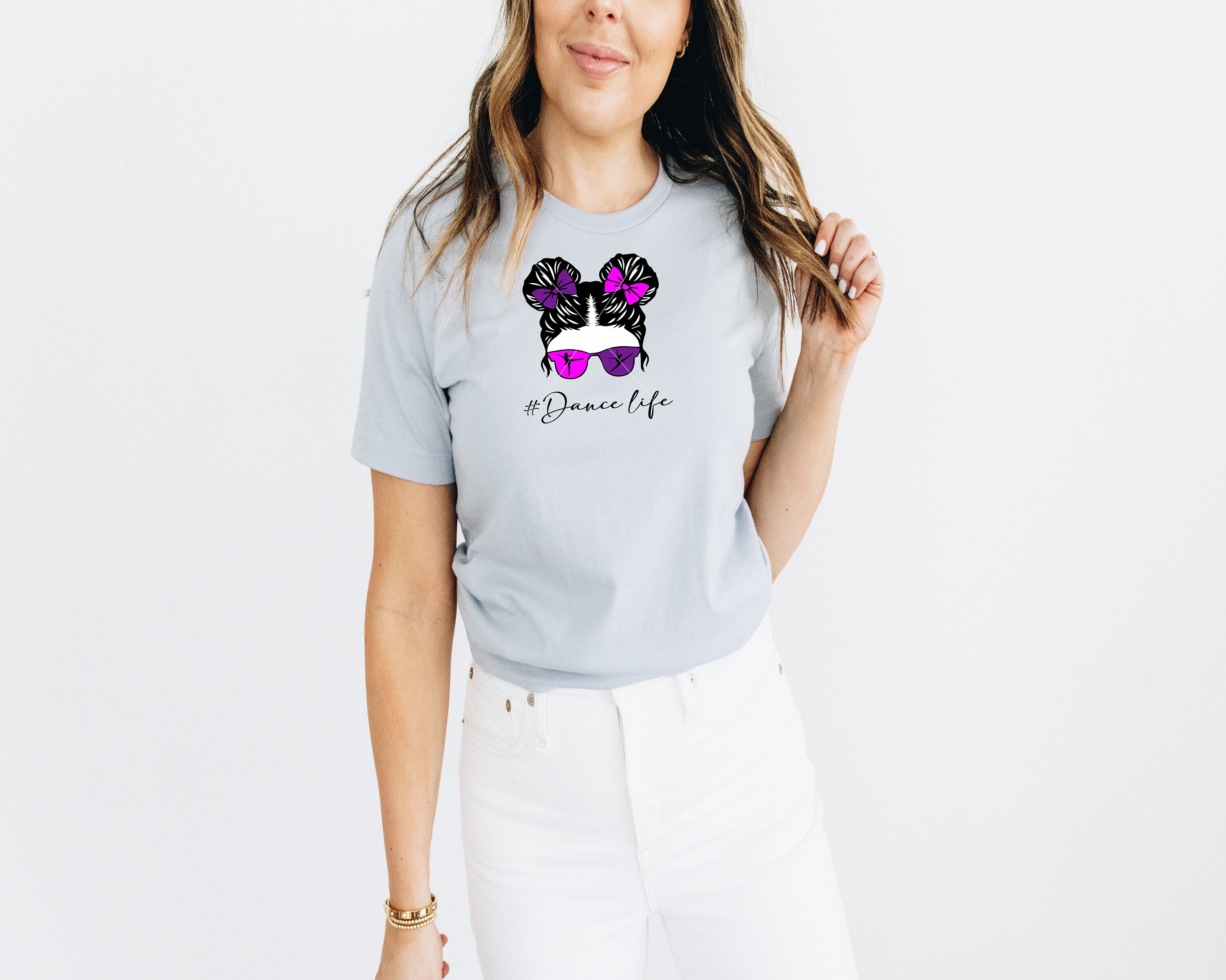 Messy Bun Dance Life Kid, Dance Svg, Dance Life Png, Dance Mom Svg ...