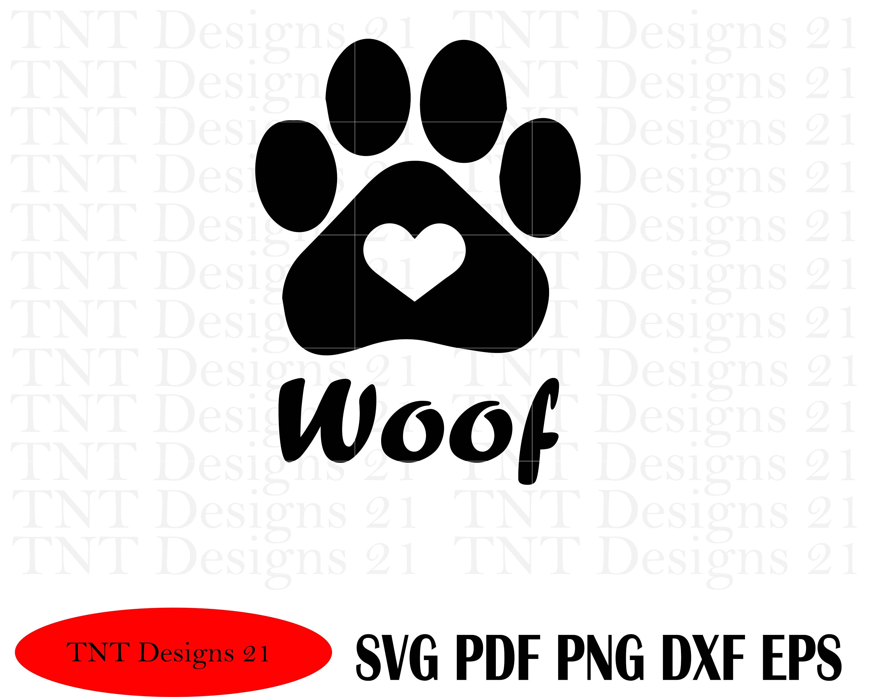 Paw With Heart and Woof Fur Mom Dog Mom Paws Fur Mama - Etsy