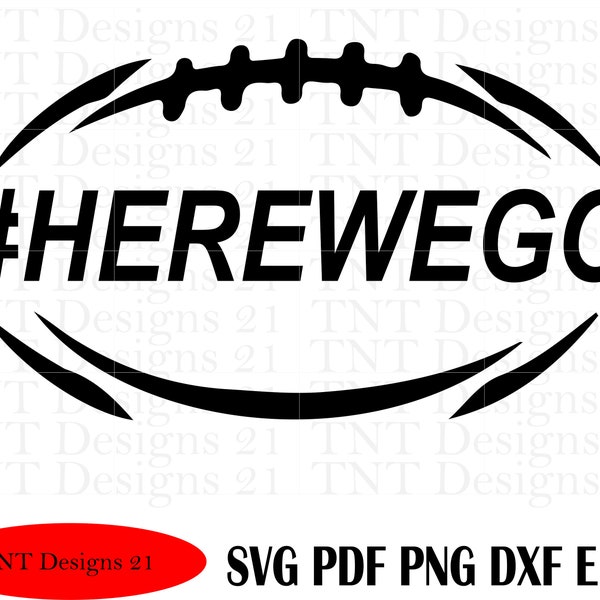 Here We Go Dallas Cowboys Svg - Etsy