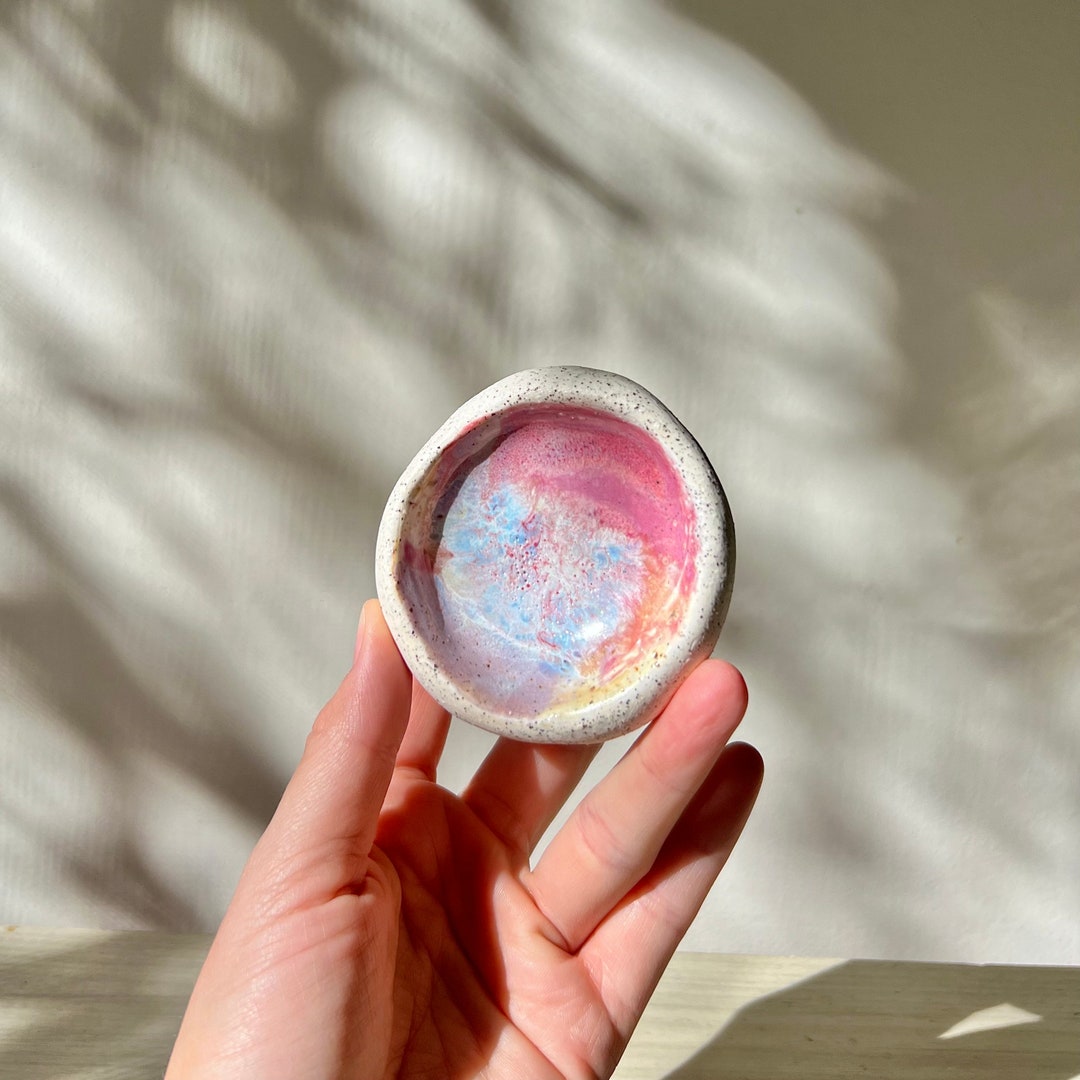 Jewellery Stone / Ring Dish / Handmade Ceramic - Etsy