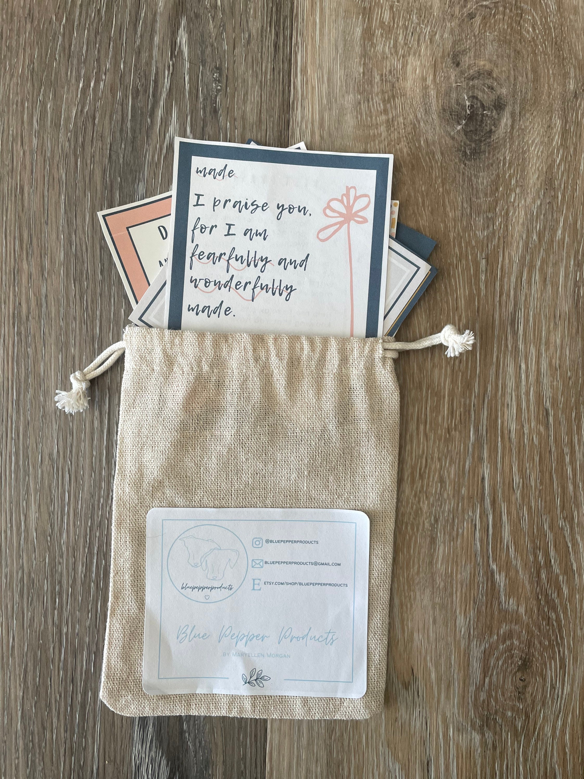 Scripture Cards A-z Bible Verse Cards Gift-ready | Etsy