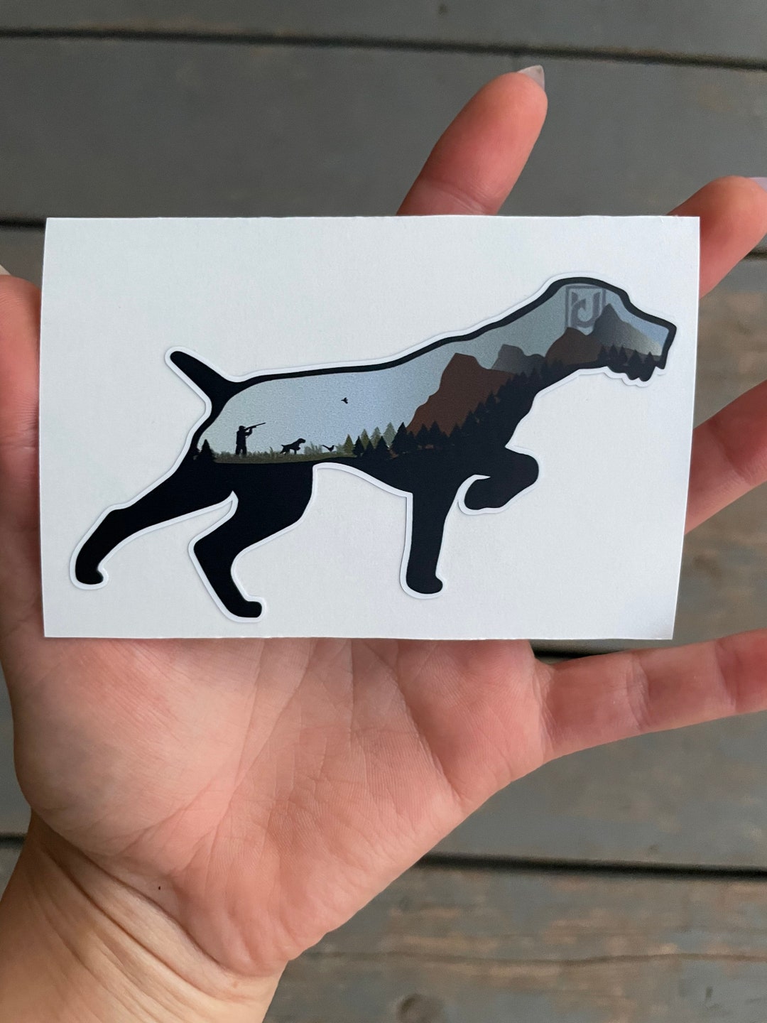 Pudel Pointer Sticker - Etsy