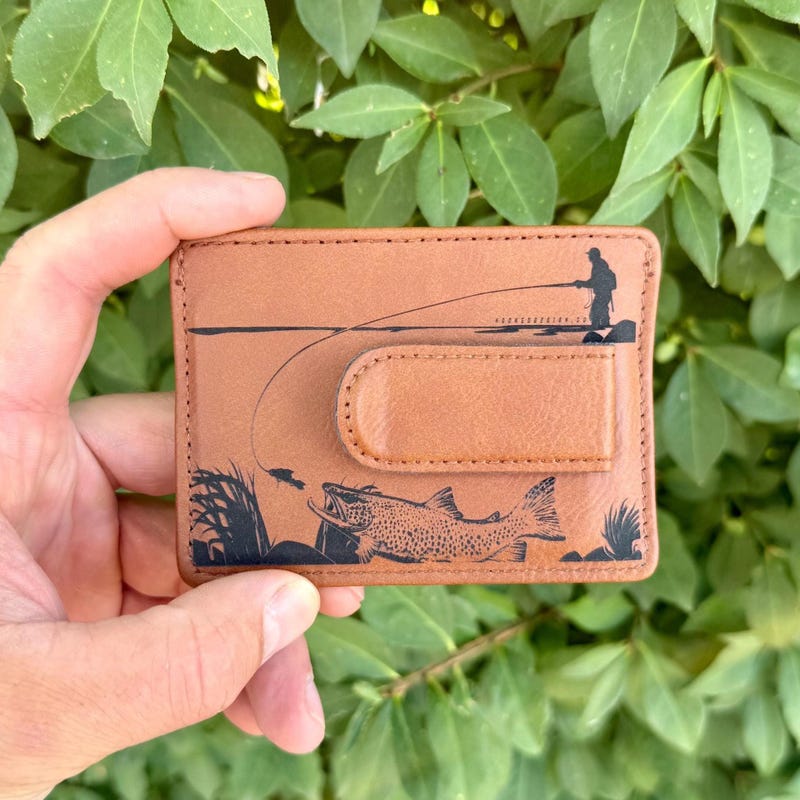 Fishing Wallet - Etsy