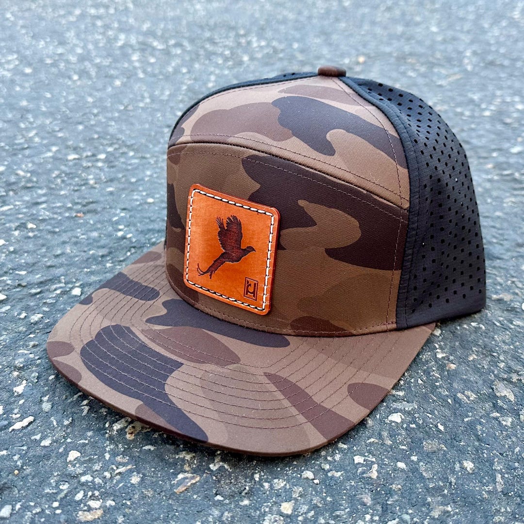 Pheasant Patch Hat, Bird Hunting Hat, Laser Engraved - Etsy