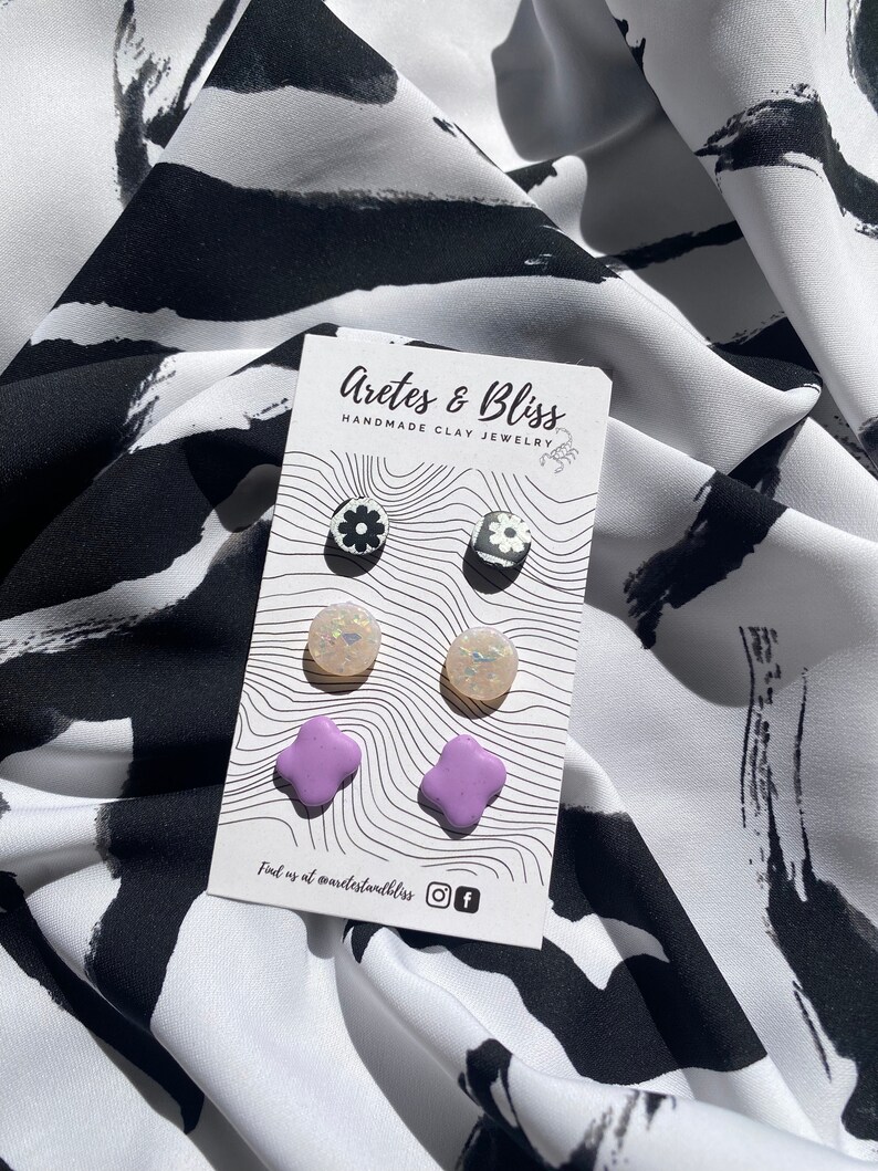 Stud Packs pack of 3 - Etsy