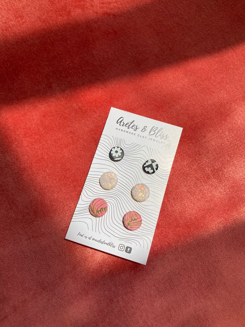 Stud Packs pack of 3 - Etsy