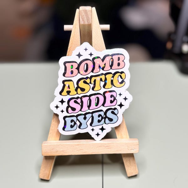 Side Eye Sticker - Etsy
