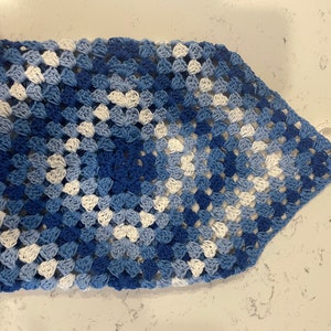 Crocheted Granny Square Envelope Book Pouch - Etsy