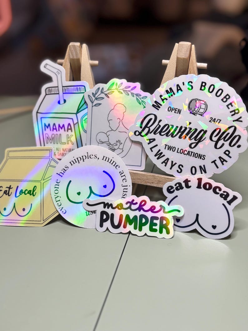 Breastfeeding Sticker Bundle - Etsy