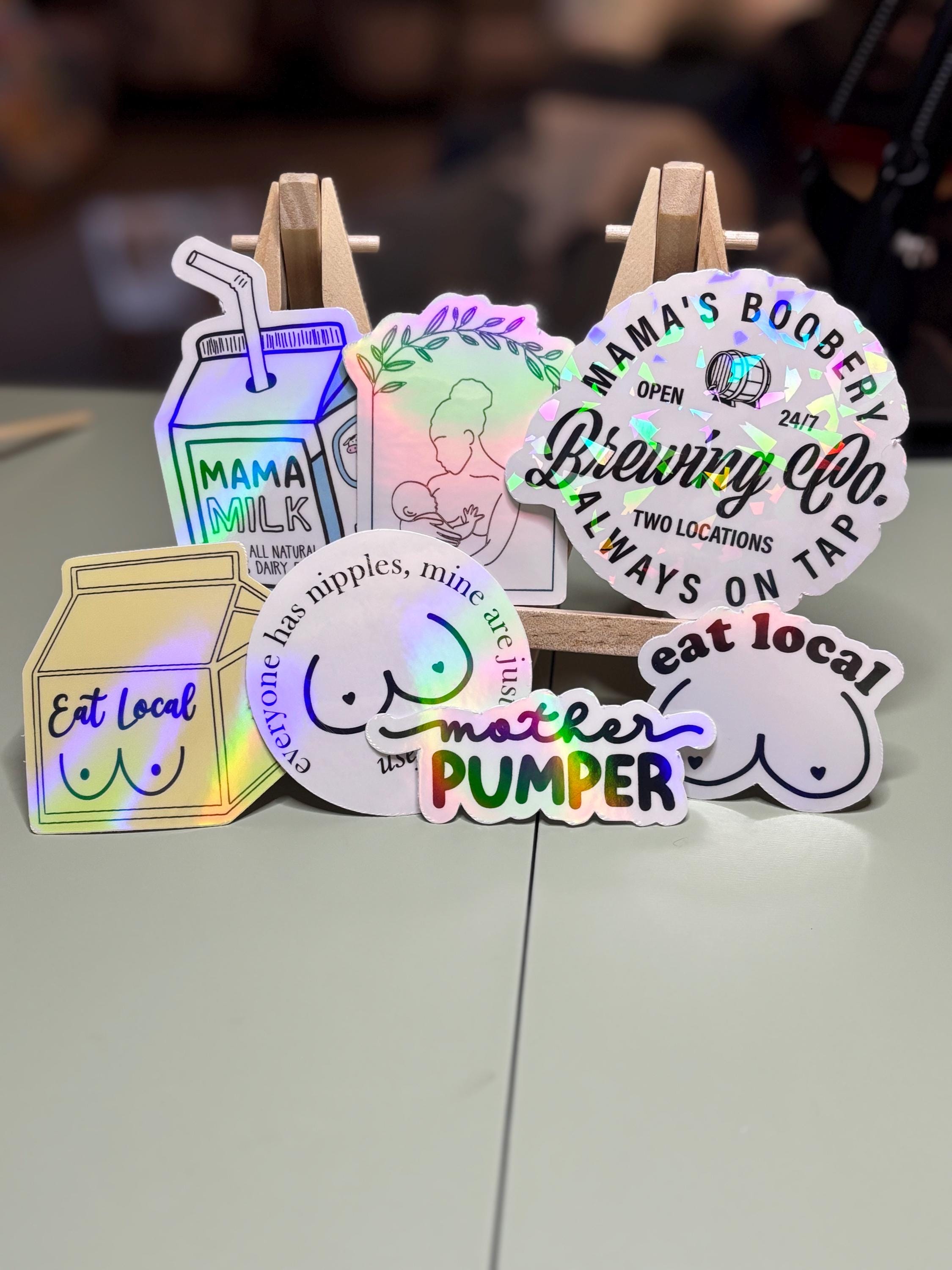Breastfeeding Sticker Bundle - Etsy