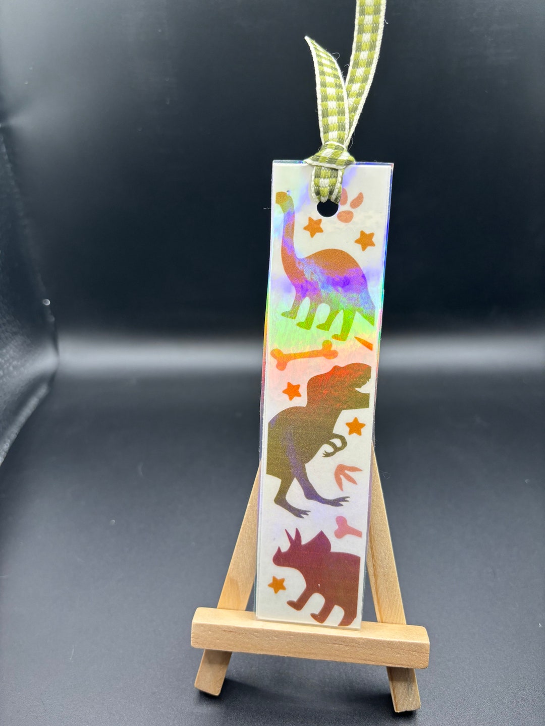 Laminated Cardstock Bookmark With Ribbon Waterproof Bookmarks thin ...