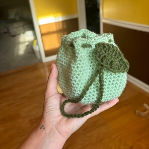 Crocheted Drawstring Orange Fruit Bag - Etsy