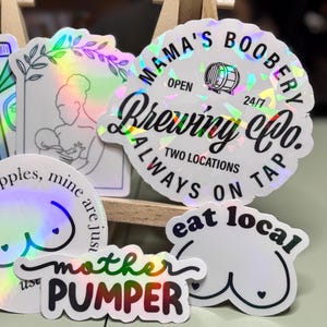 Breastfeeding Sticker Bundle - Etsy
