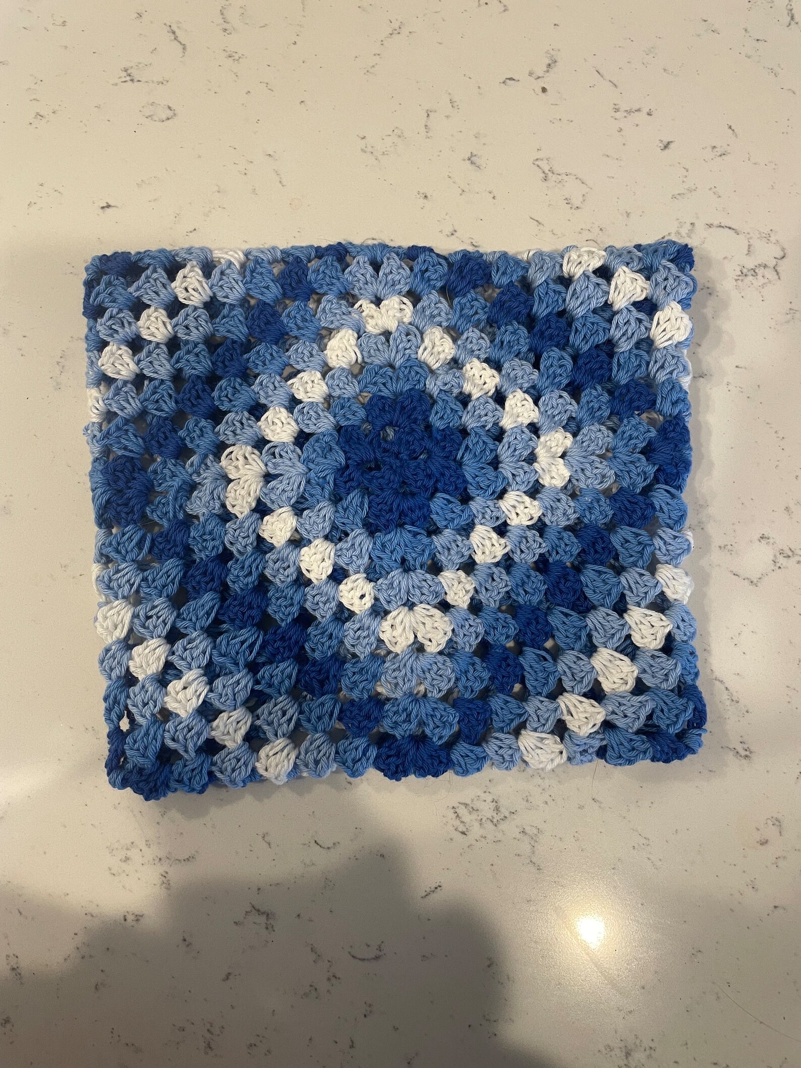 Crocheted Granny Square Envelope Book Pouch - Etsy