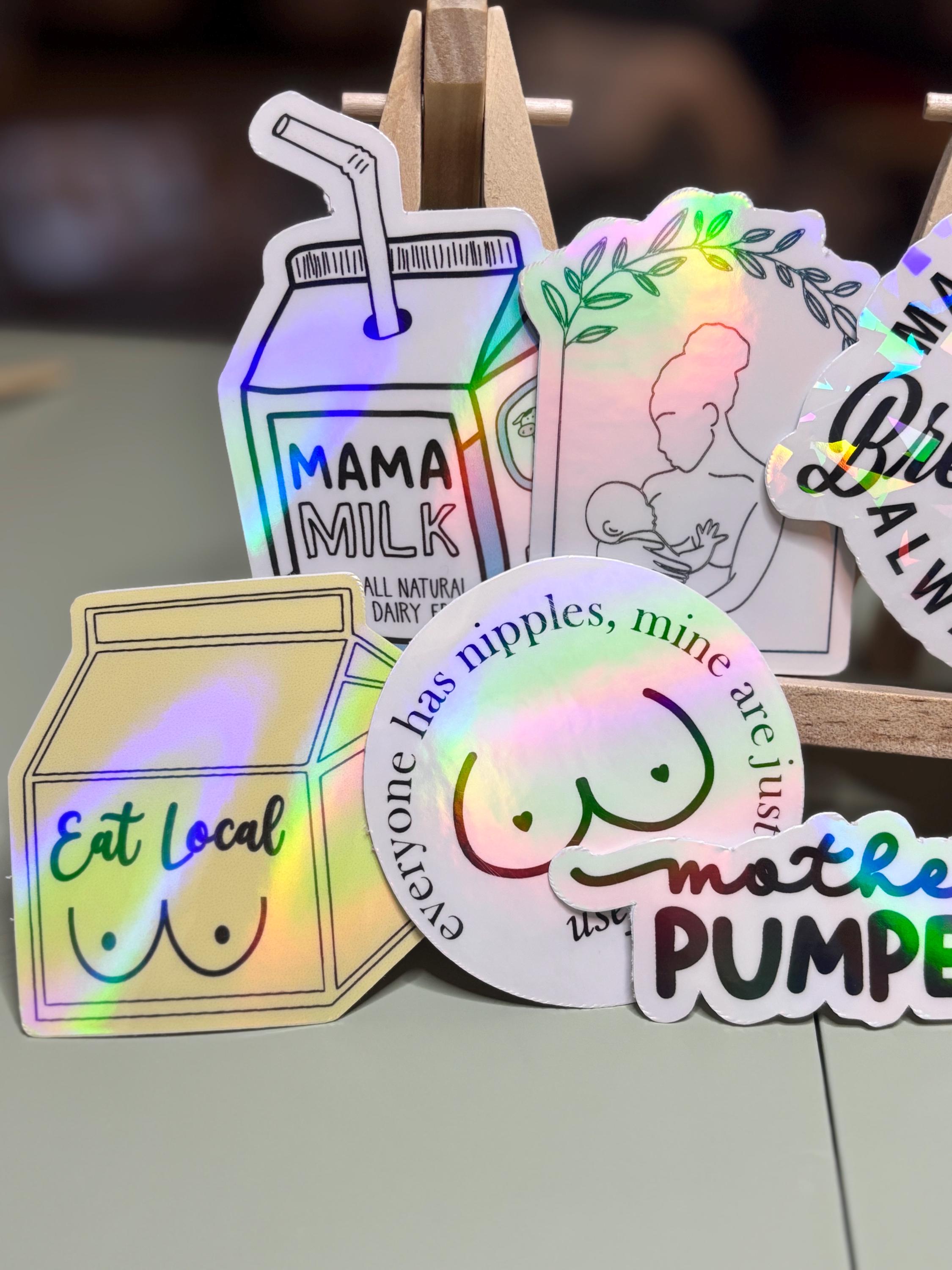 Breastfeeding Sticker Bundle - Etsy