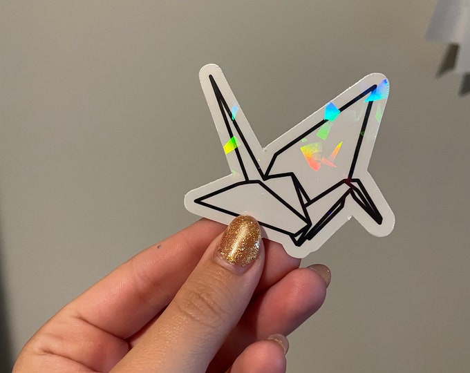 Origami Cranes Sticker Sheet - Etsy