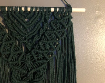 Green Macrame - Etsy