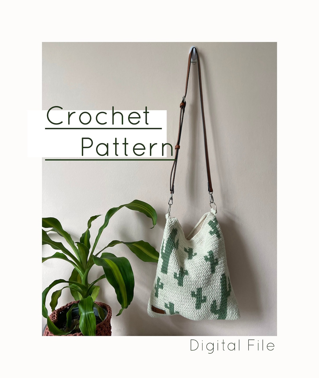 Crochet Pattern, Crochet Bag Pattern, Tote Bag Pattern, Crochet Bag ...