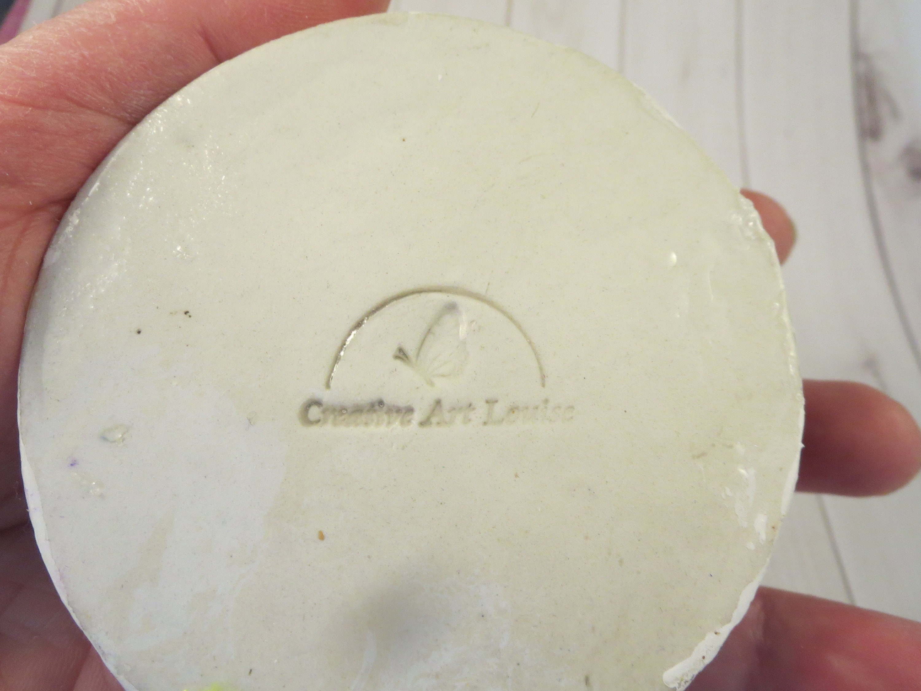 Gnome Ring Holder Clay Hand Sculpted Hand Painted One of A Kind Resin ...