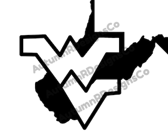 Flying Wv Svg - Etsy Singapore