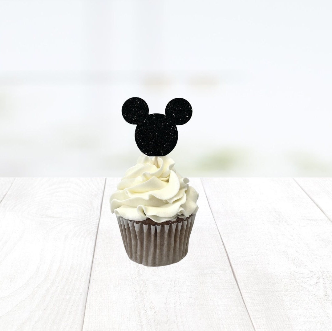Mickey Mouse Cupcake Toppers/mickey Mouse Birthday Party - Etsy