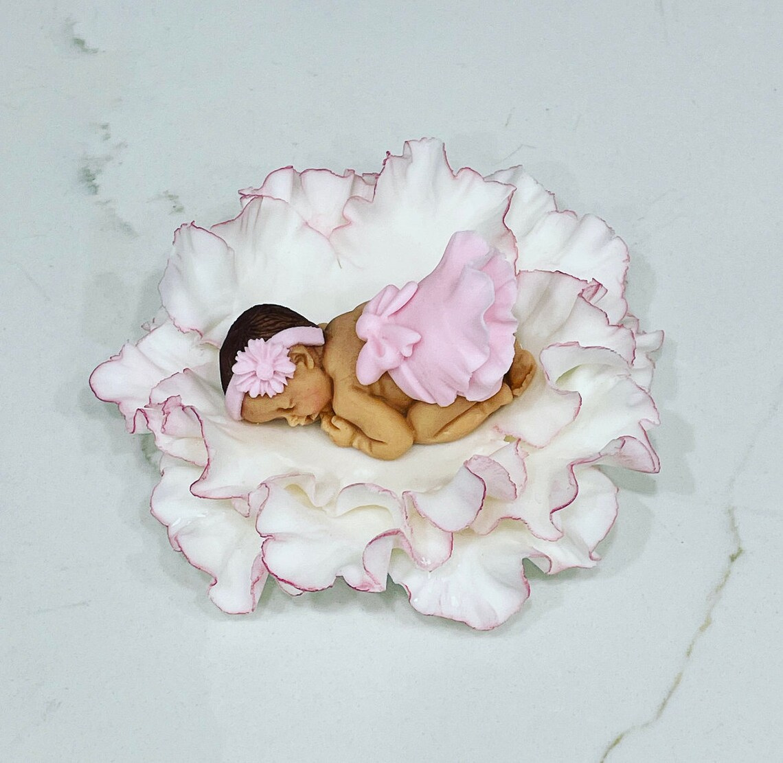 Baby Shower Cake Topper/fondant Baby Cake Topper/cake - Etsy