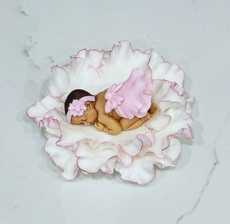Baby Shower Cake Topper/fondant Baby Cake Topper/cake - Etsy