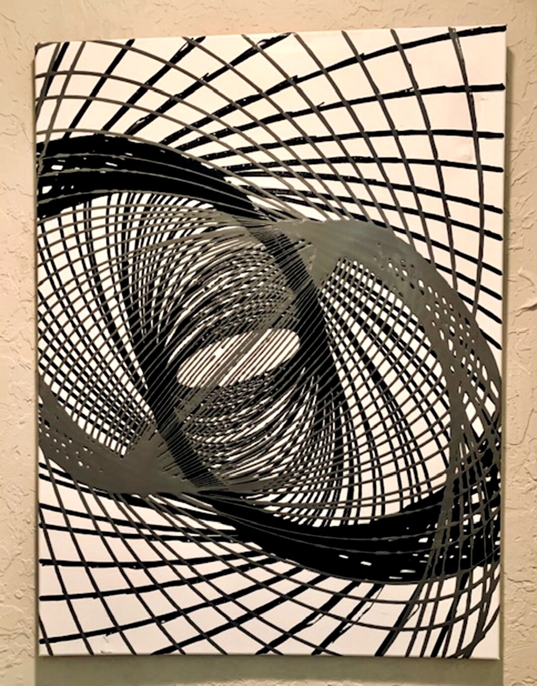 Large Spiral Pendulum Art - Etsy