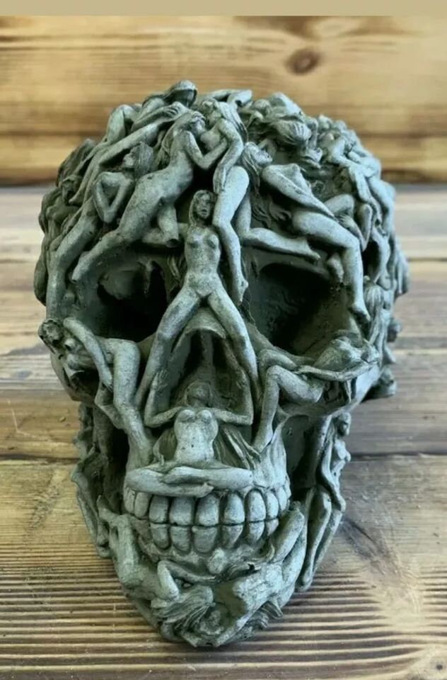 Concrete Skull Molds for Cement - Etsy