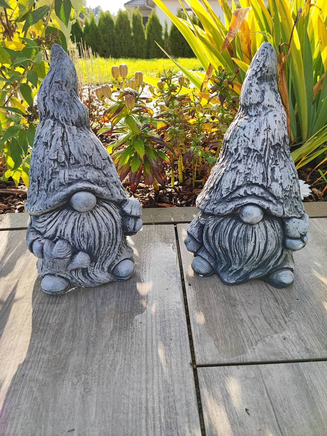 Stone Figures Elves Stone Casting Dwarfs Gnomes - Etsy