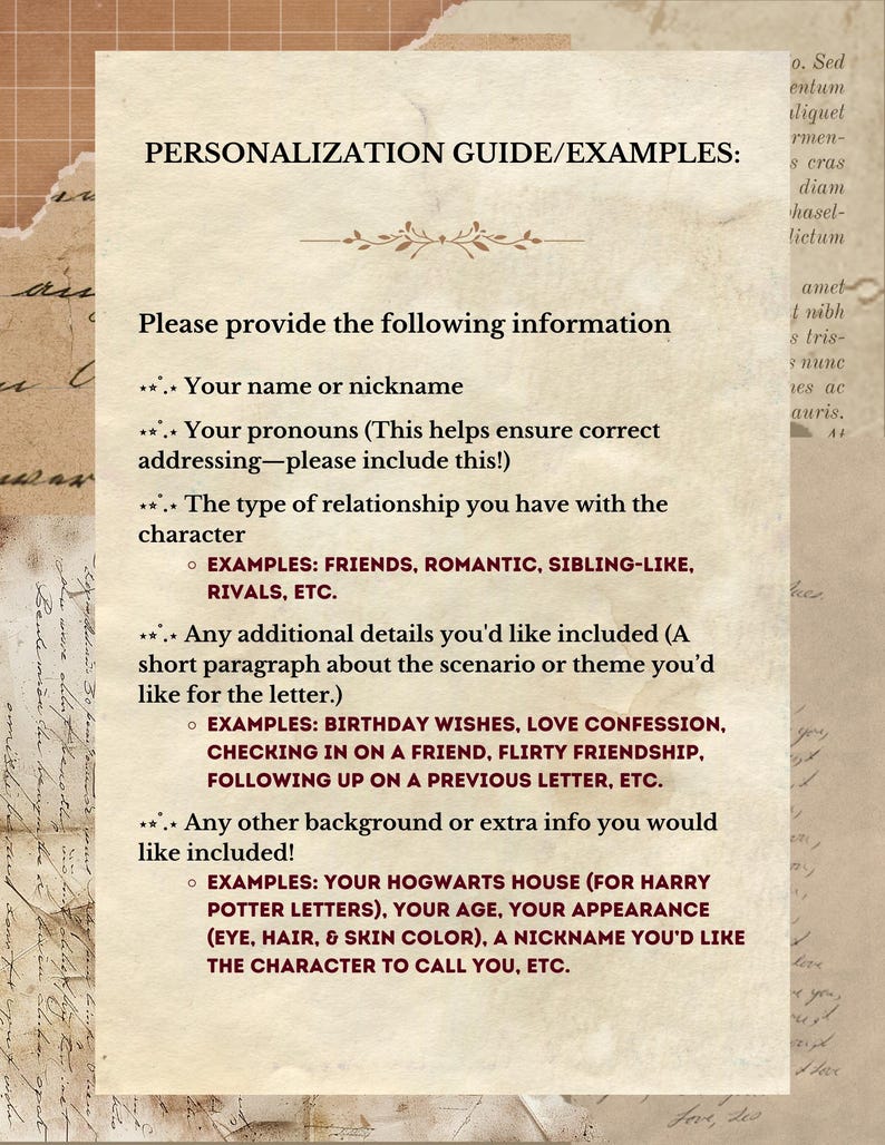 Handwritten Letter From Draco Malfoy, Personalized - Etsy