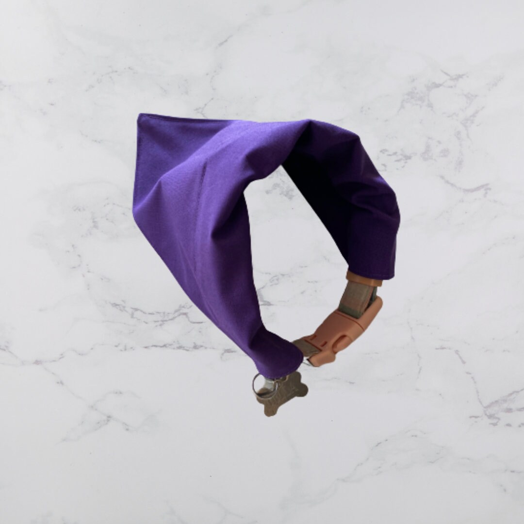 Fork Em Demons/northwestern State/nsu/dog Collar Reversible Bandana/ - Etsy