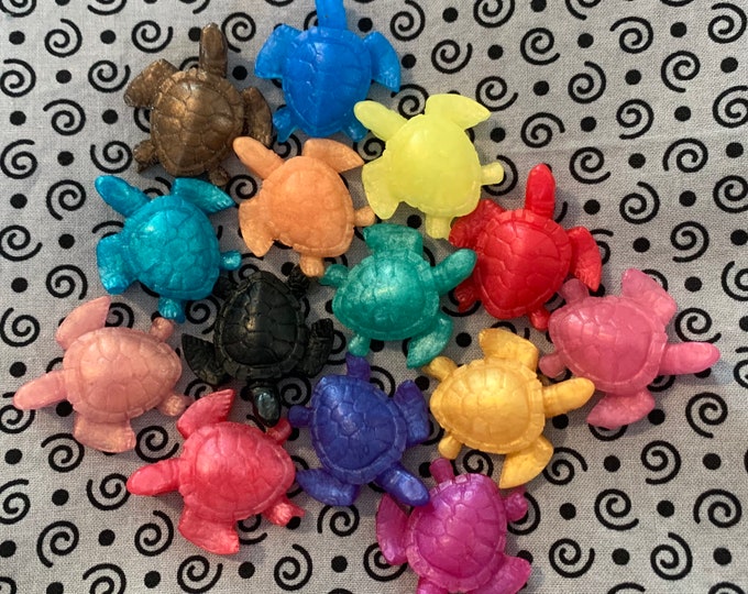 Turtle Party Favor Tags for a Turtle or Tortoise Birthday - Etsy