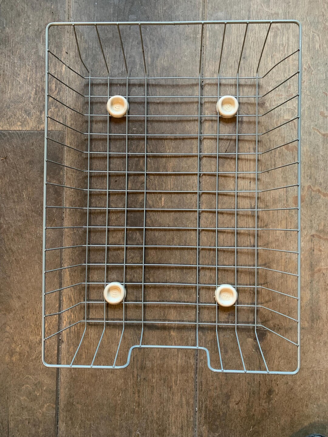 Vintage 1950s Mid Century Wire Filing Tray Desk Paper Tidy Decorative ...