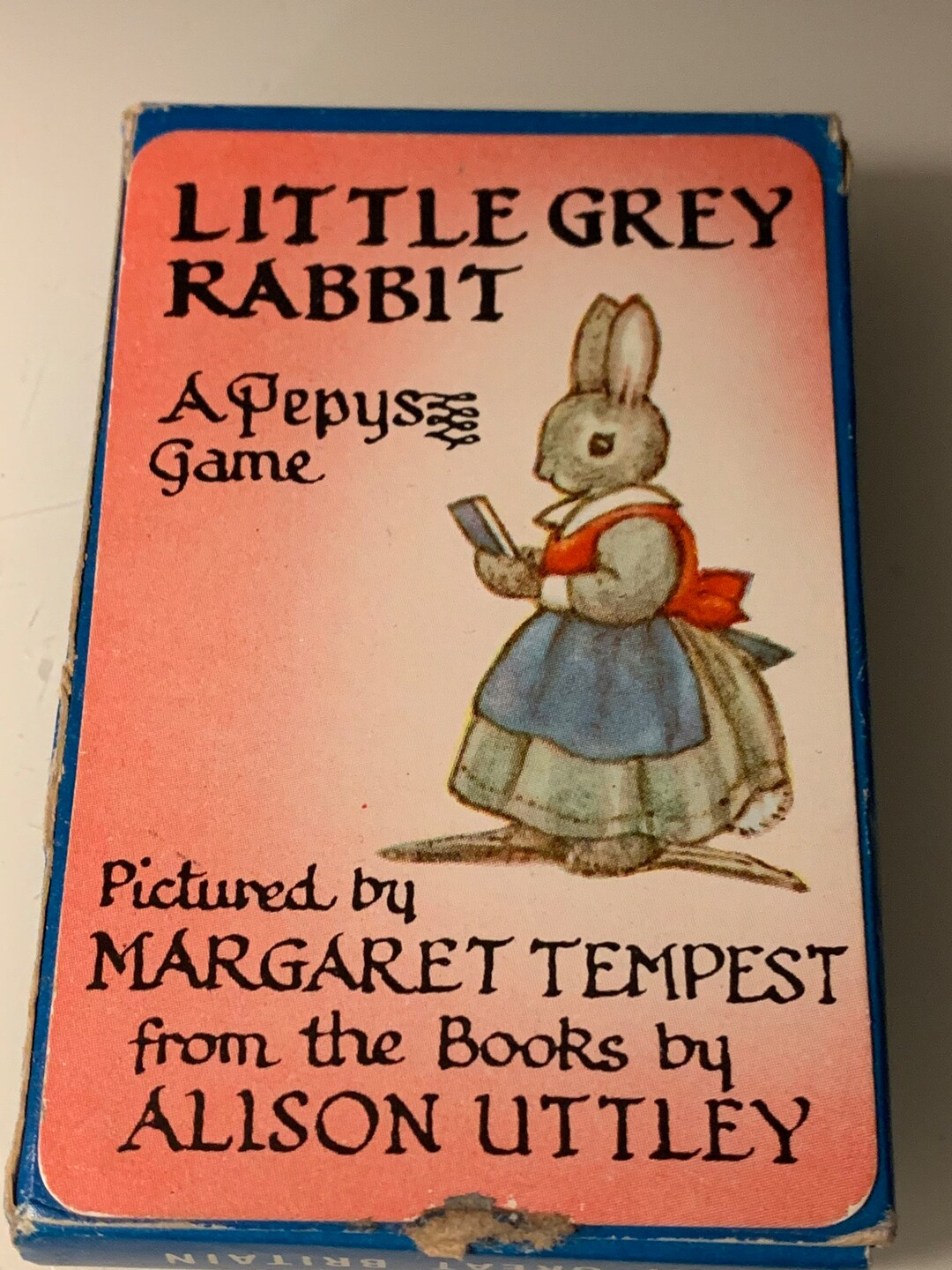 Vintage 1960s Little Grey Rabbit Card Game Pepys Series Alison Uttley ...