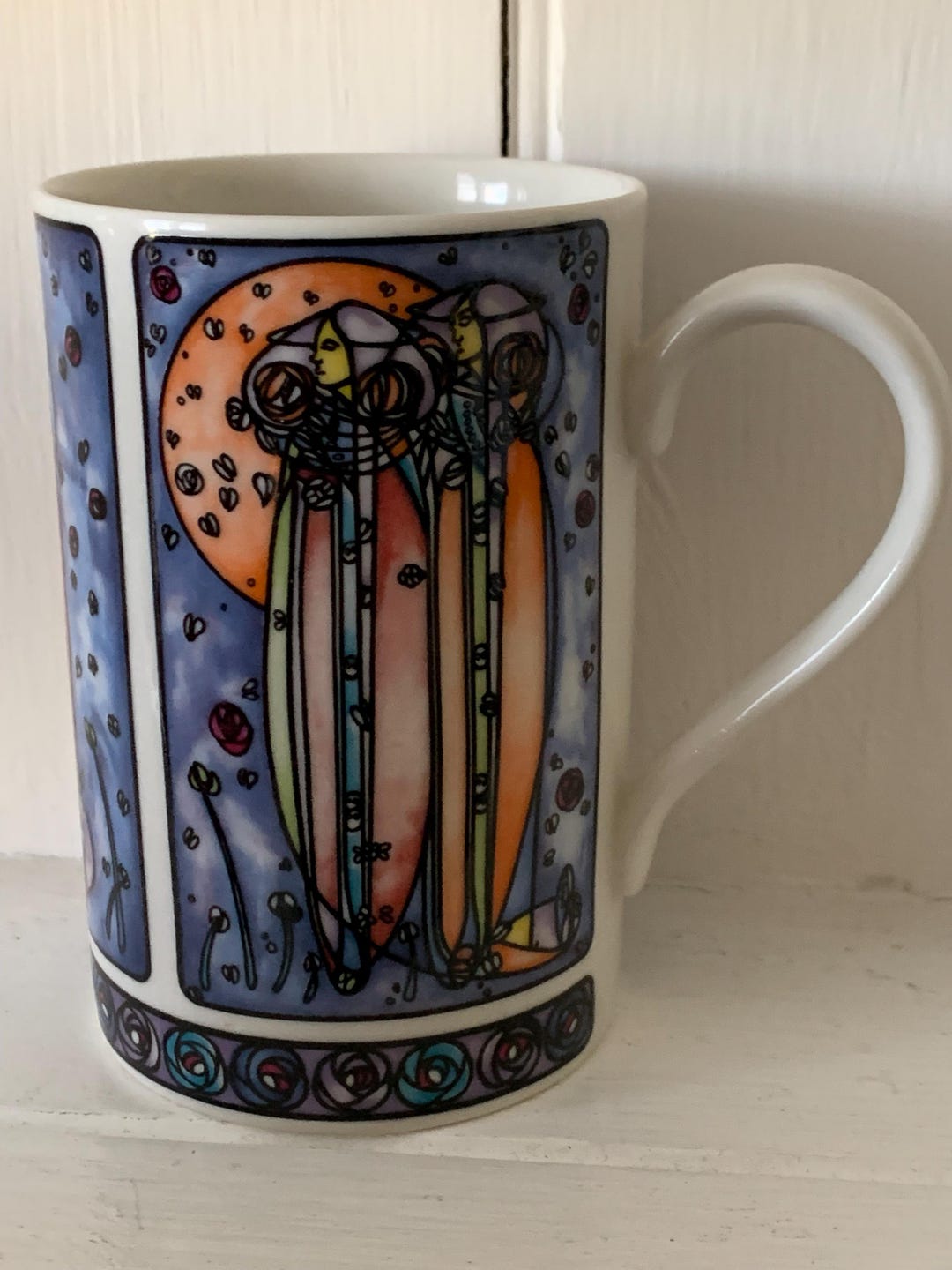 Vintage Mackintosh Style Dunoon Stoneware Mug: Scottish Collector Gift ...