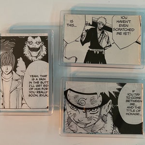 Manga Anime Magnets - Etsy