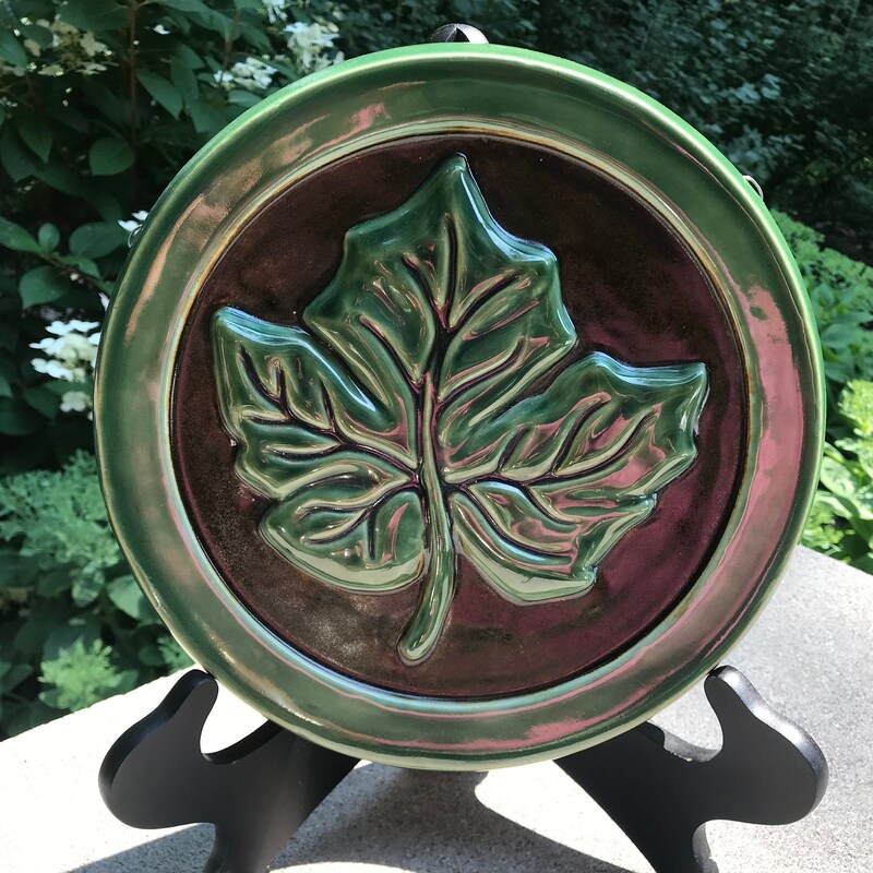 Maple Leaf Wall Plaque - Etsy