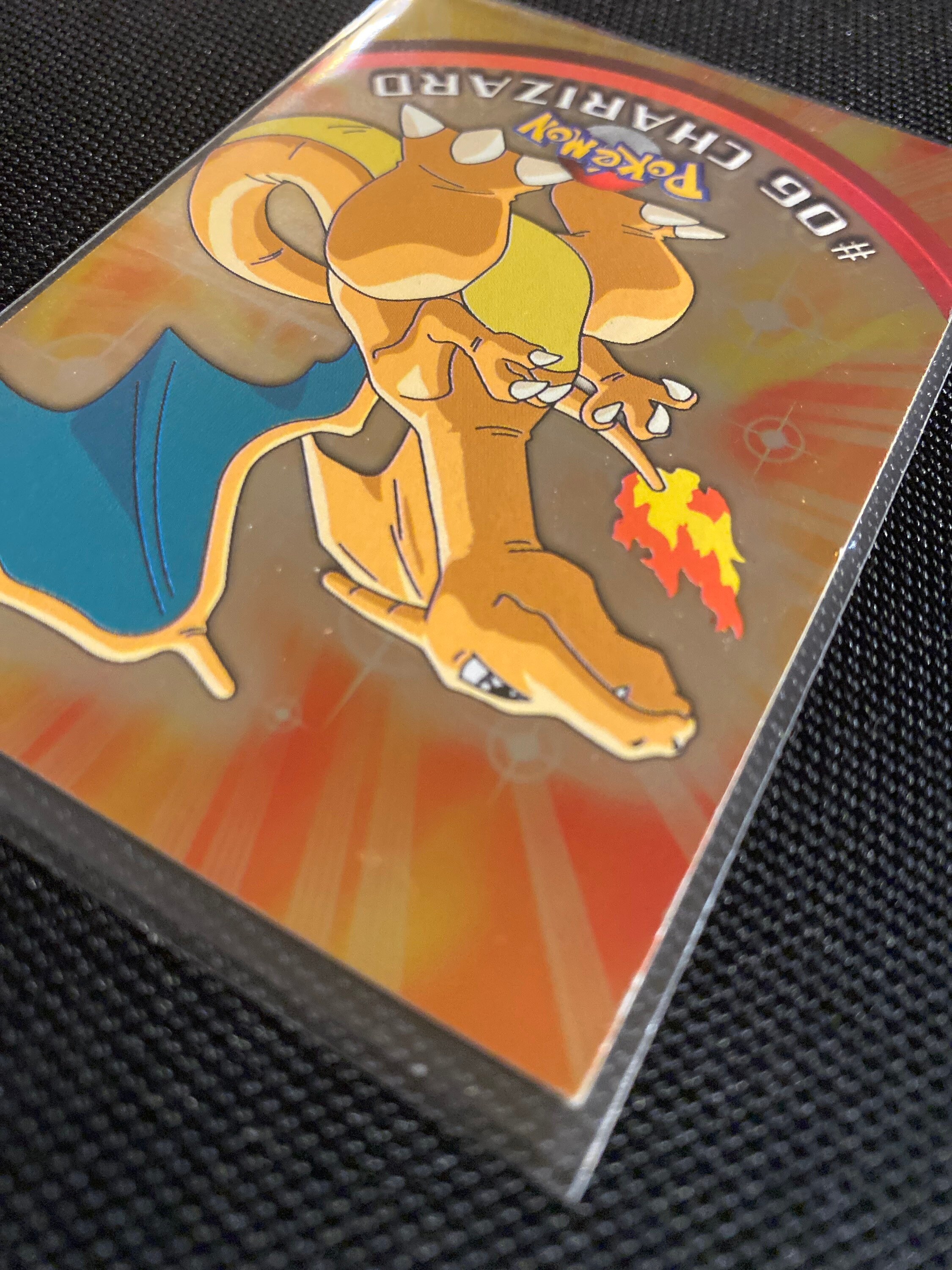 Charizard holographic Pokémon Topps TV Animation Edition - Etsy