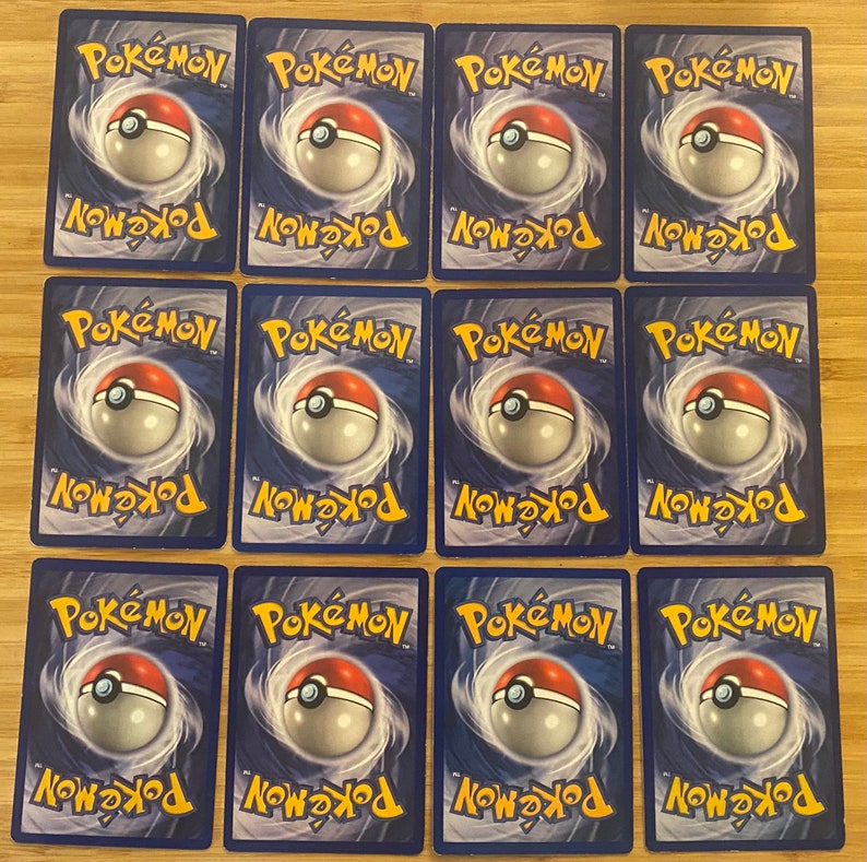 Pokémon Base Set Collection Pokemon Trading Card Game TCG - Etsy