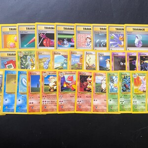 Pokémon Base Set Collection Pokemon Trading Card Game TCG Authentic ...