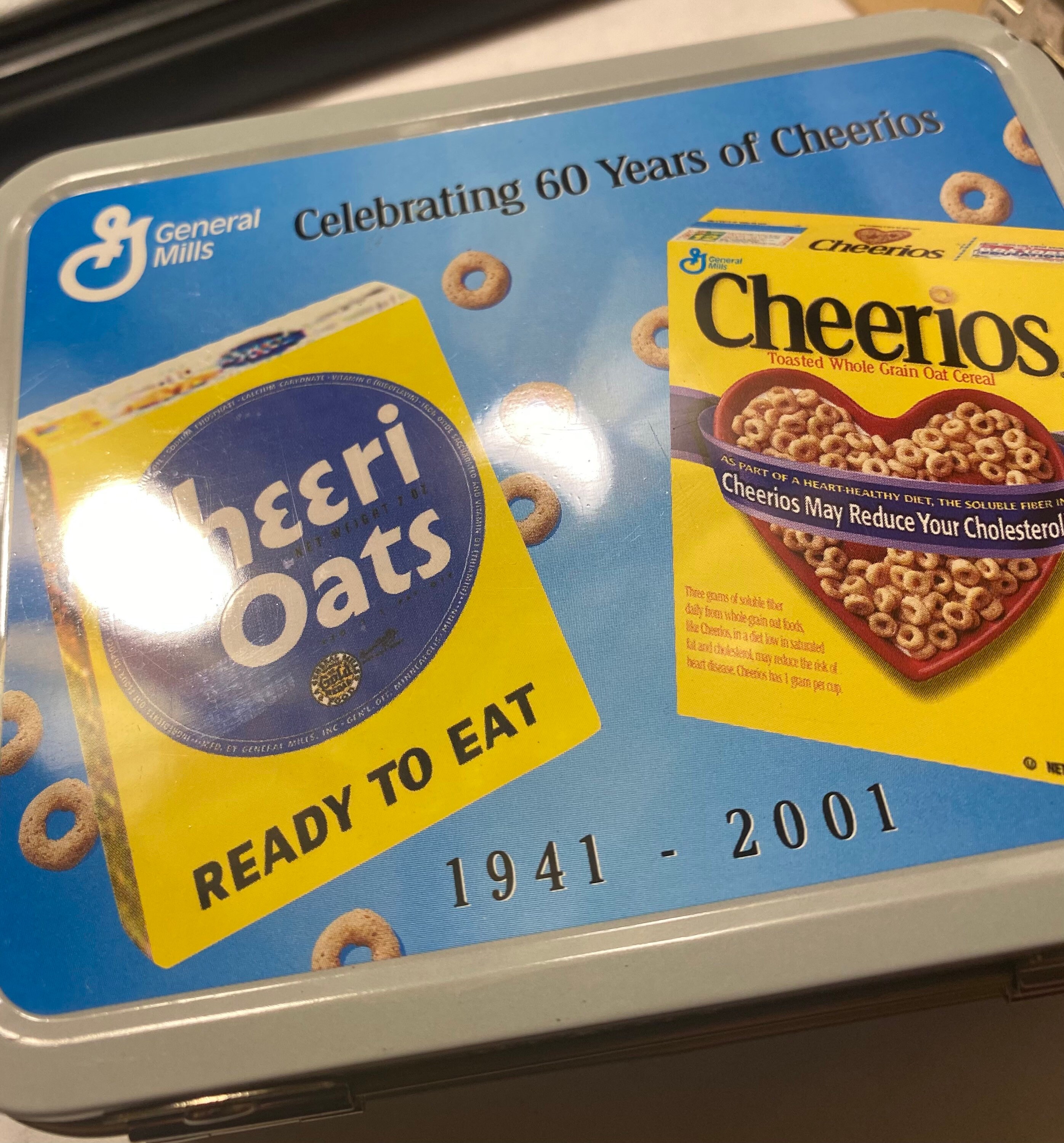 Vintage Cheerios Commemorative 60 Year Anniversary Tin Box | Etsy