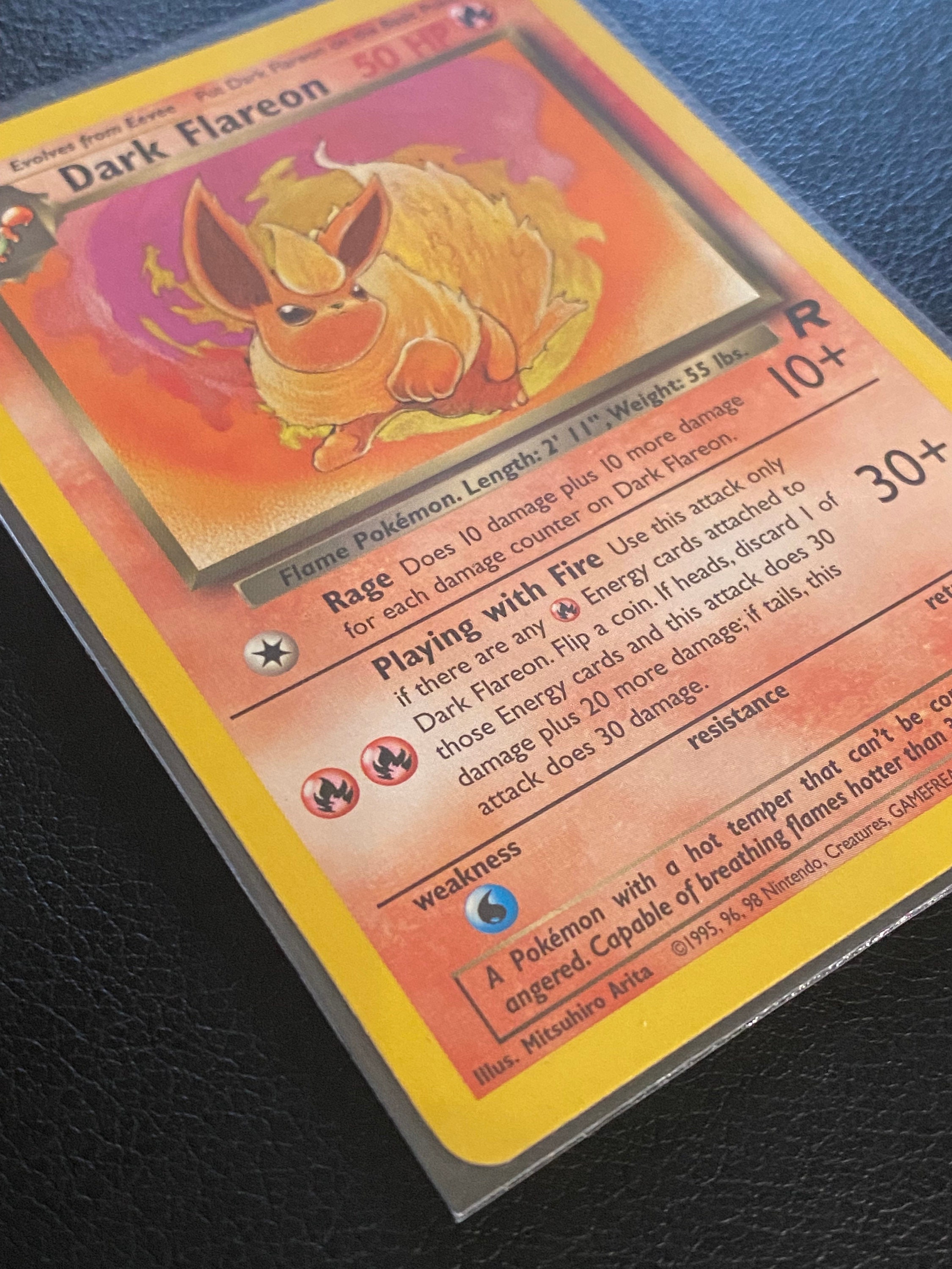Dark Flareon Card
