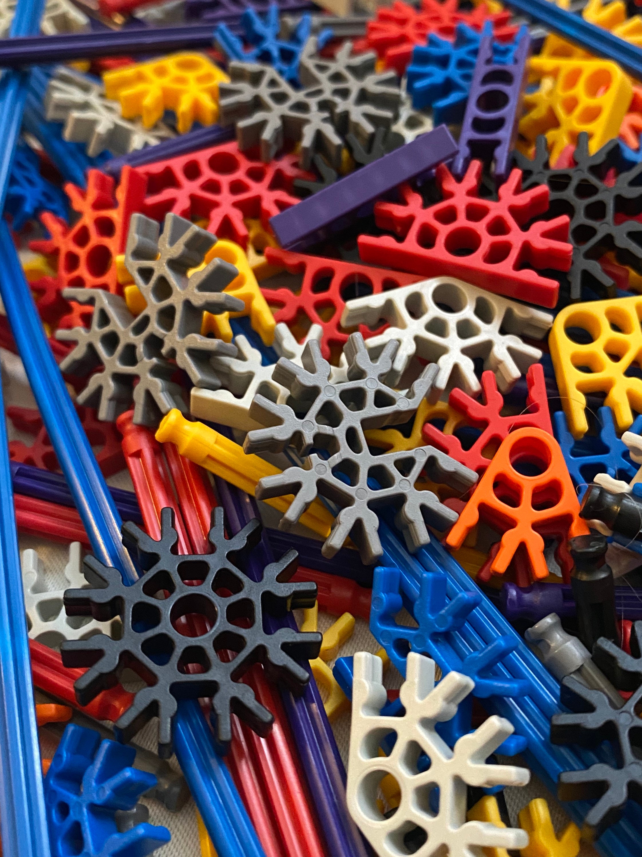 KNEX® Micro Pieces Lot 85 Clean 100% Authentic Assorted - Etsy