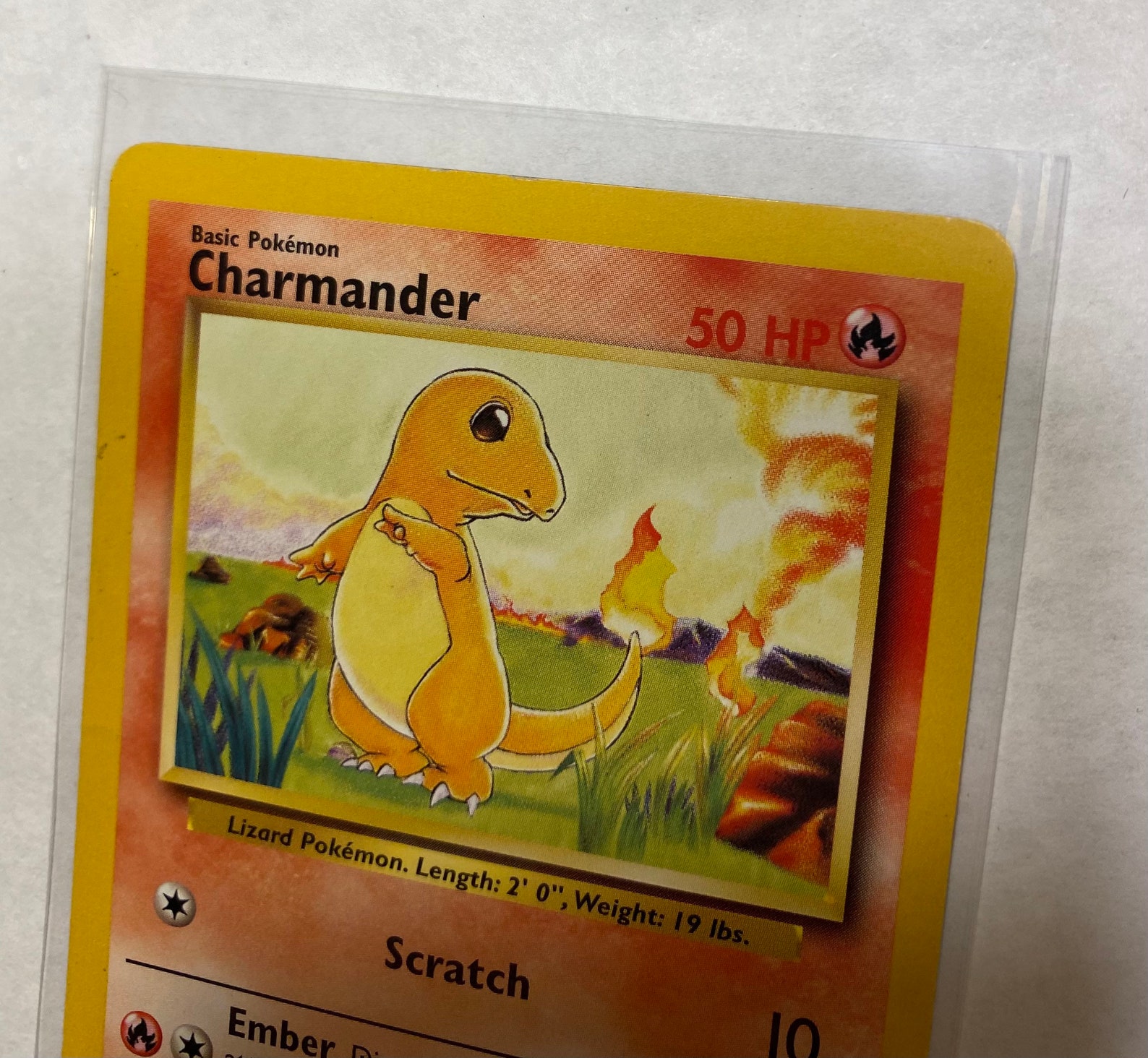 Charmander Pokemon Base Set 46/102 Authentic Vintage | Etsy