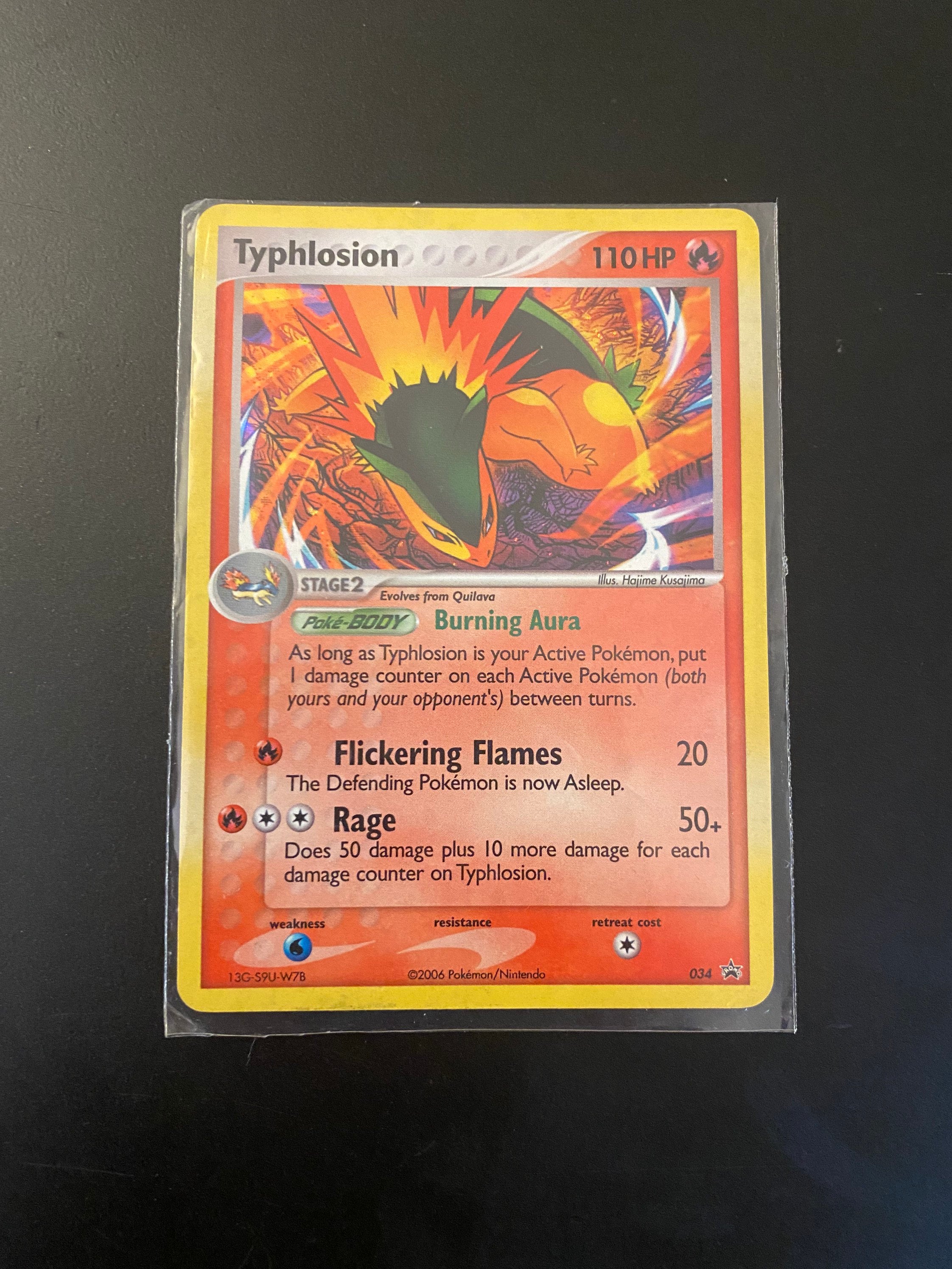 Typhlosion Pokemon Card