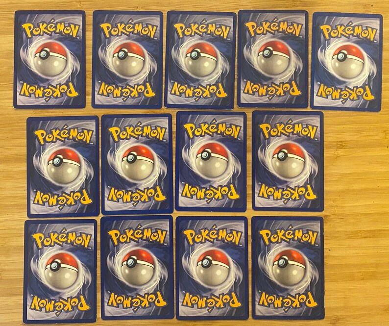 Pokémon Base Set Collection Pokemon Trading Card Game TCG - Etsy