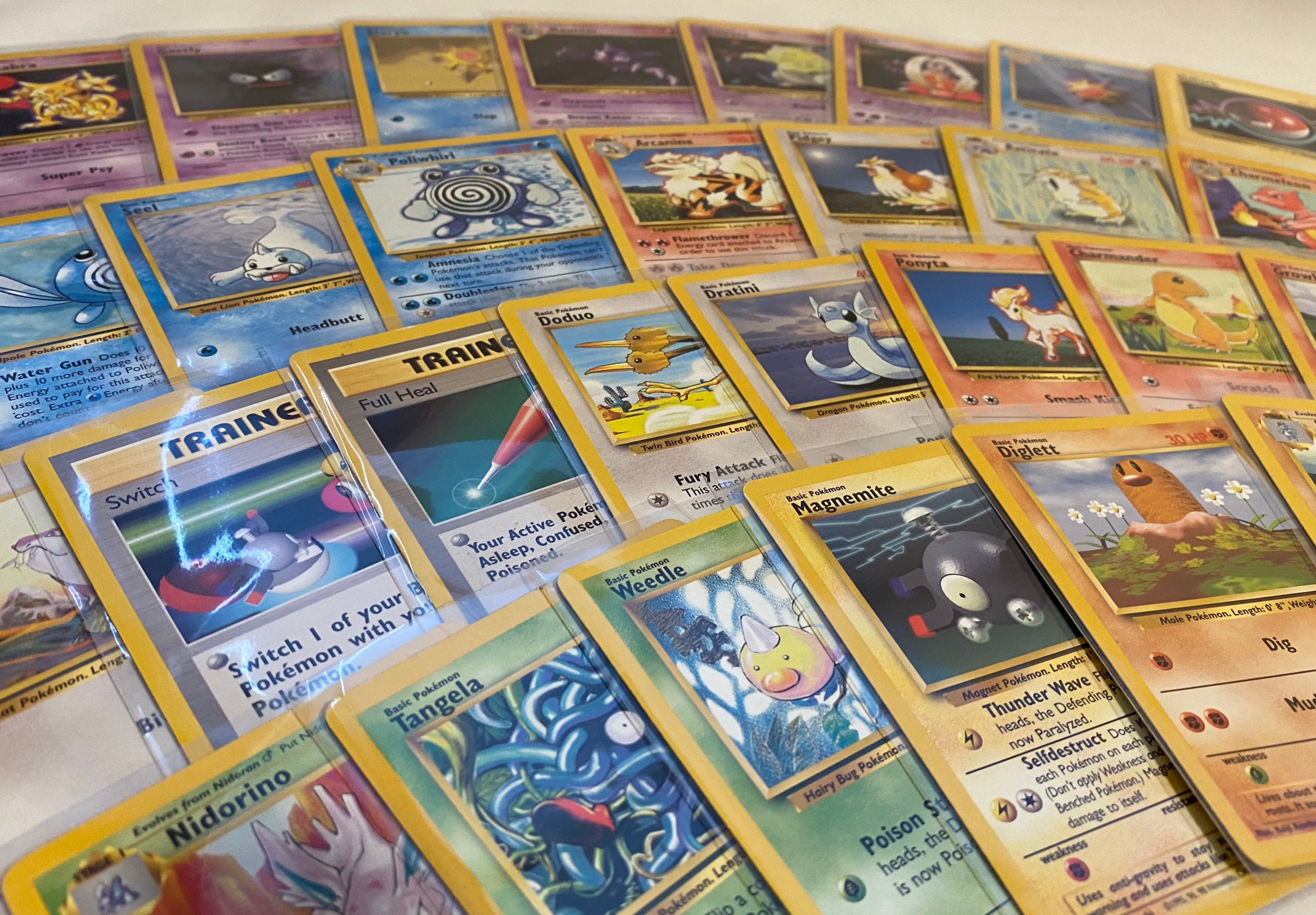 Pokémon Base Set Collection Pokemon Trading Card Game TCG | Etsy